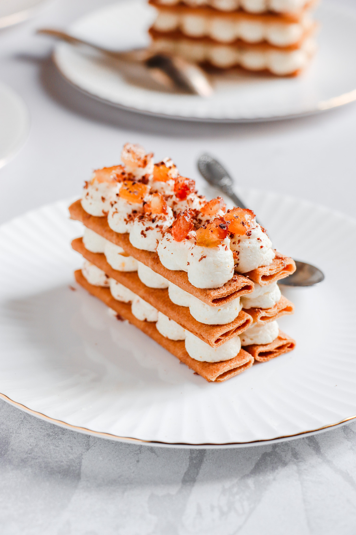 Millefeuille de crêpes, chantilly aux agrumes - Blog - Maison Brémond